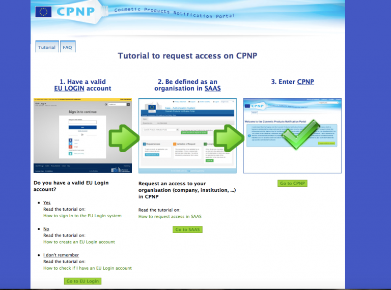 How do I submit my CPNP notification ? - Pôle Cosmétique